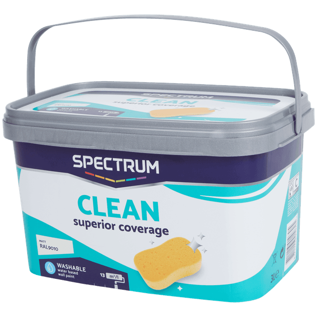 Spectrum matte muurverf RAL 9010 Wit 3 liter | Action BE
